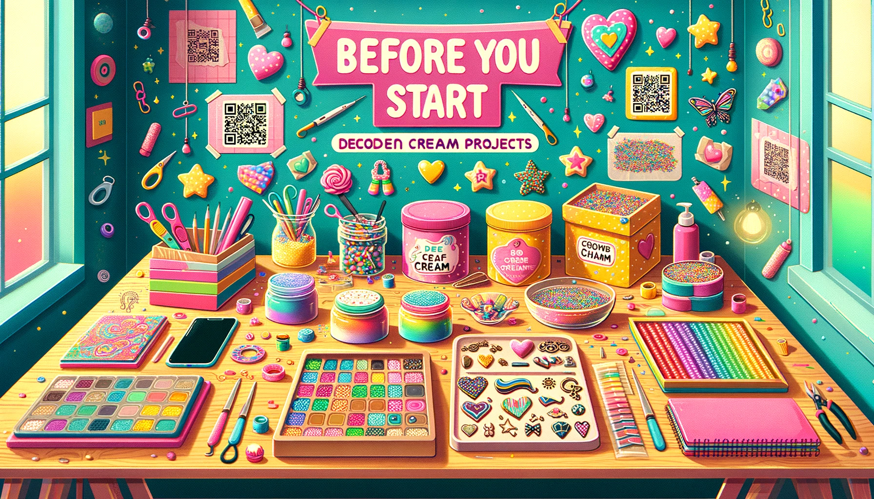 Before You Start: Decoden Cream Projects - Crafts Zone