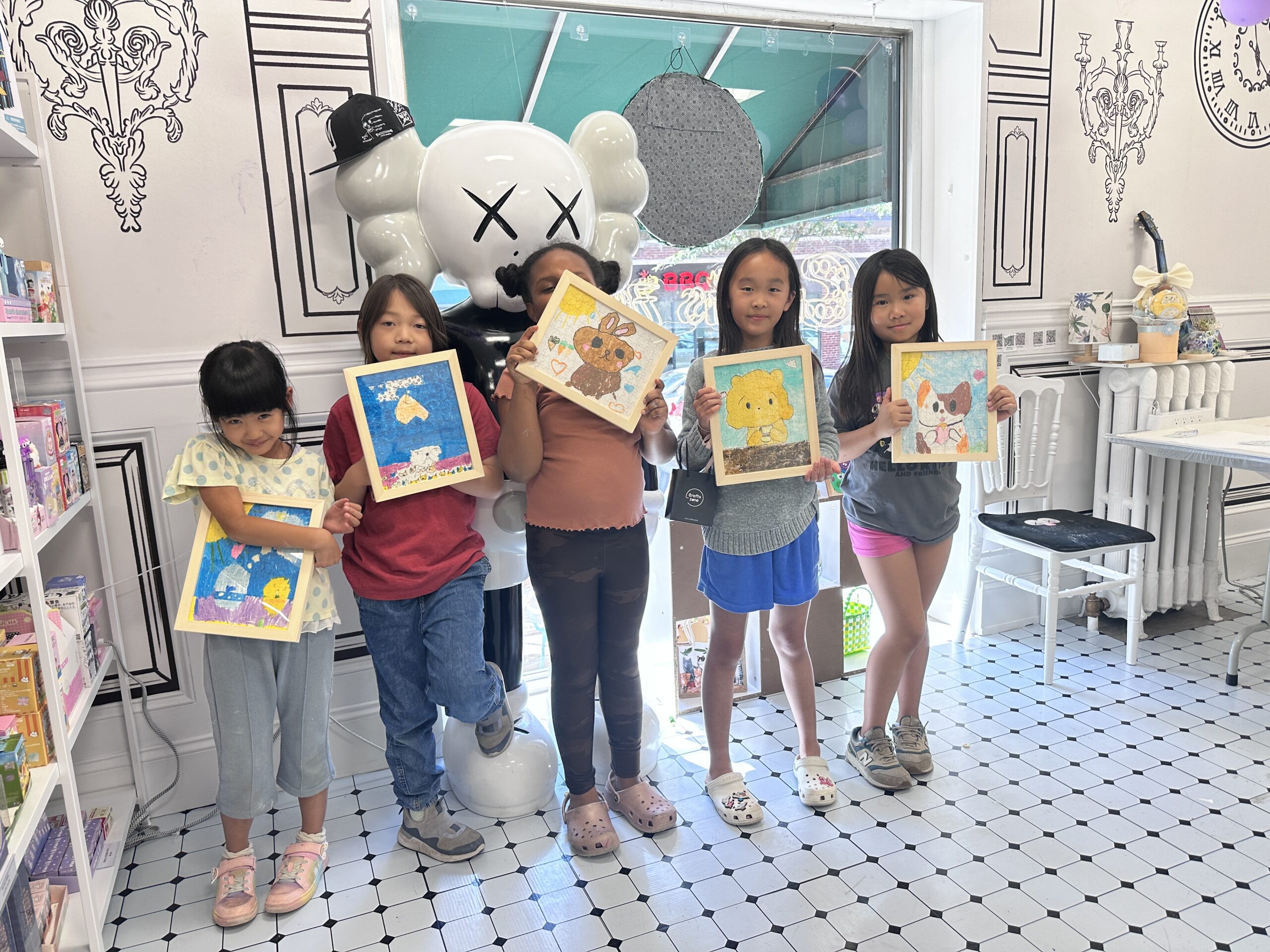 Natick Birthday Party - Crafts Zone