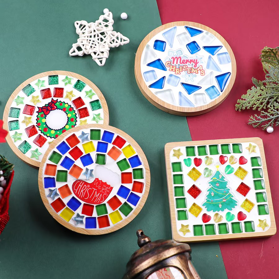 Brookline Mosaic Cup Coaster - Crafts Zone